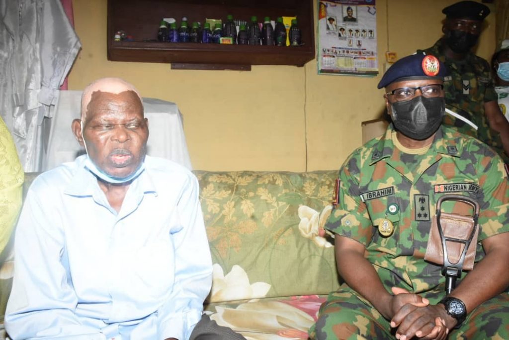 74-Year-Old NYSC Anthem Composer Bursts Into Tears As DG Visits Him ...